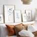 Blue Rosehip Watercolor Poster, Digital Download, Watercolor Art, Wall ...