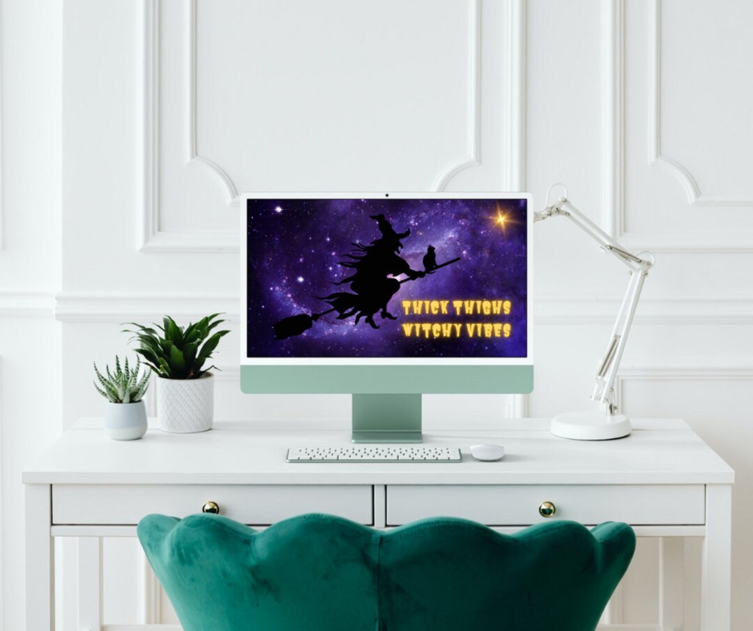 Fall/halloween Computer Desktop Wallpaper Backgrounds 5 PCS - Etsy