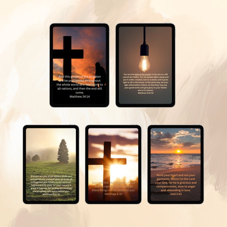 Bible Verse iPad Pro 12.9 Wallpaper - Etsy