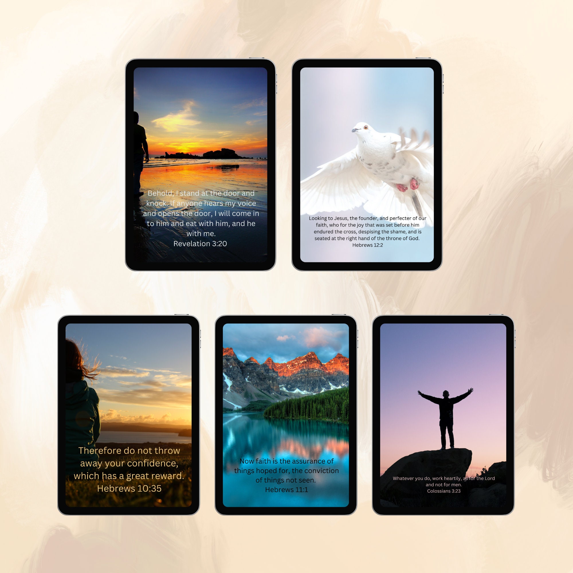 Bible Verse iPad Pro 12.9 Wallpaper - Etsy