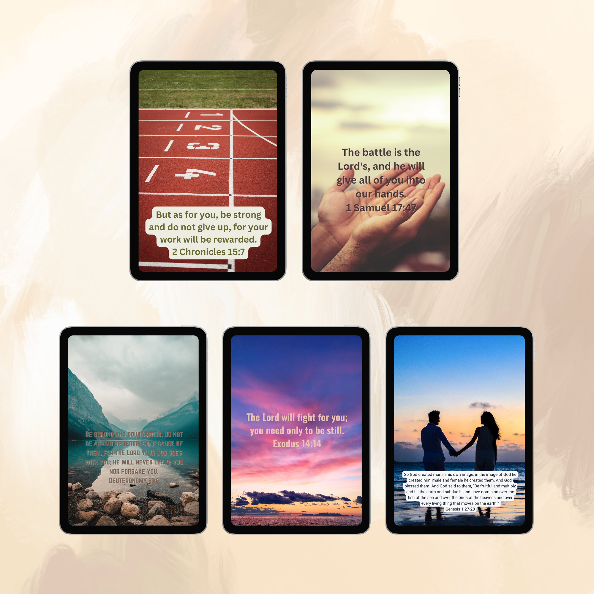 Bible Verse iPad Pro 12.9 Wallpaper - Etsy