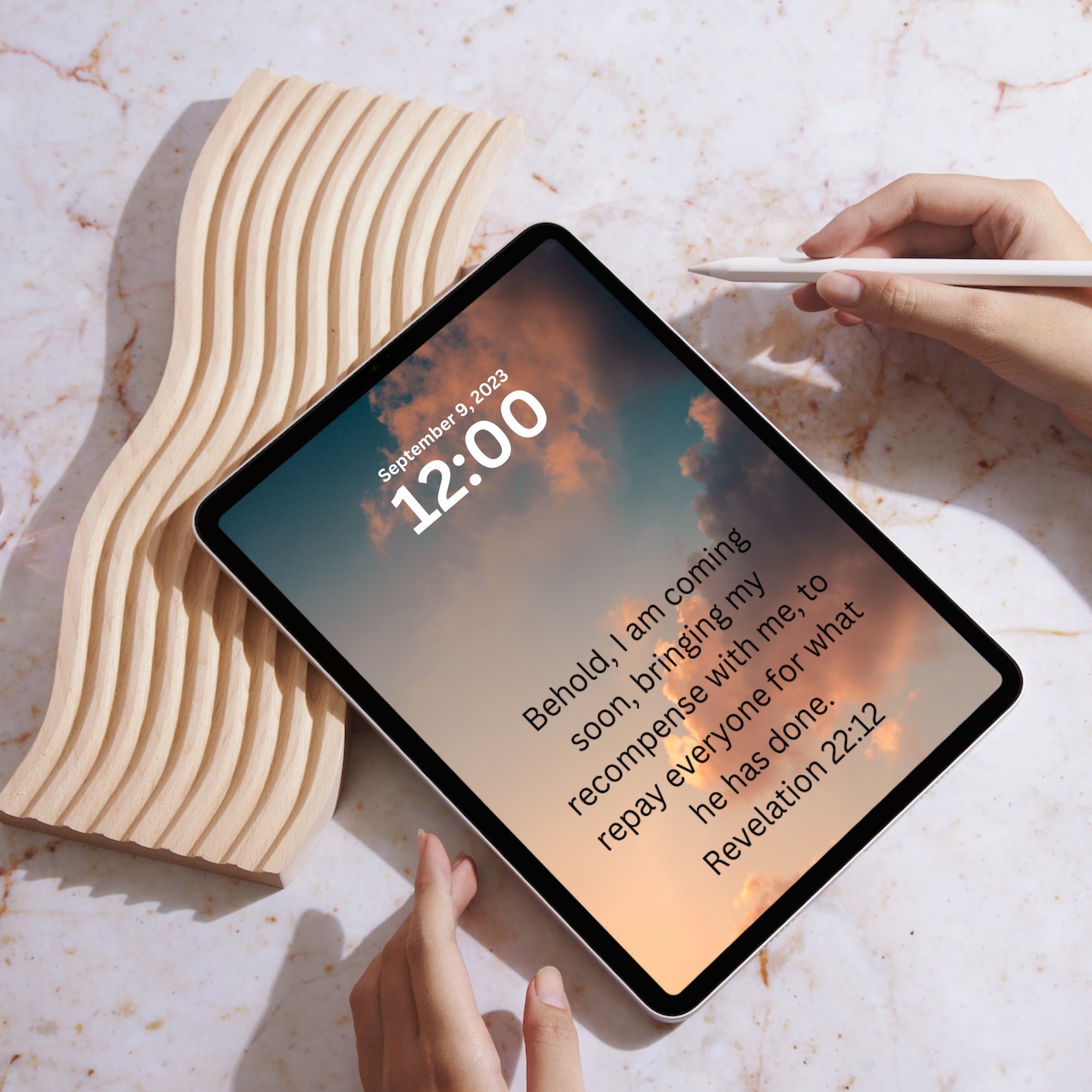 Bible Verse iPad Pro 12.9 Wallpaper - Etsy