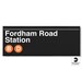 Fordham Road Subway Station Sign B D Train Lines Tall Version - Etsy