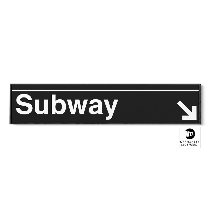 Personalized NYC Subway Sign: Custom Name Canvas Art - Etsy Israel