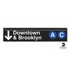 168 St & Broadway Subway Station Sign - Narrow Version - Featuring up ...