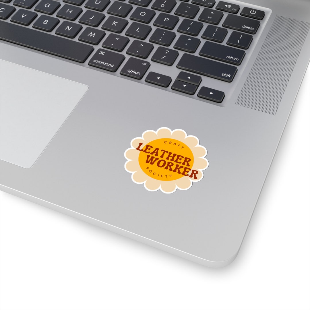 Leatherworker Sticker Retro Leathercraft Gift - Etsy