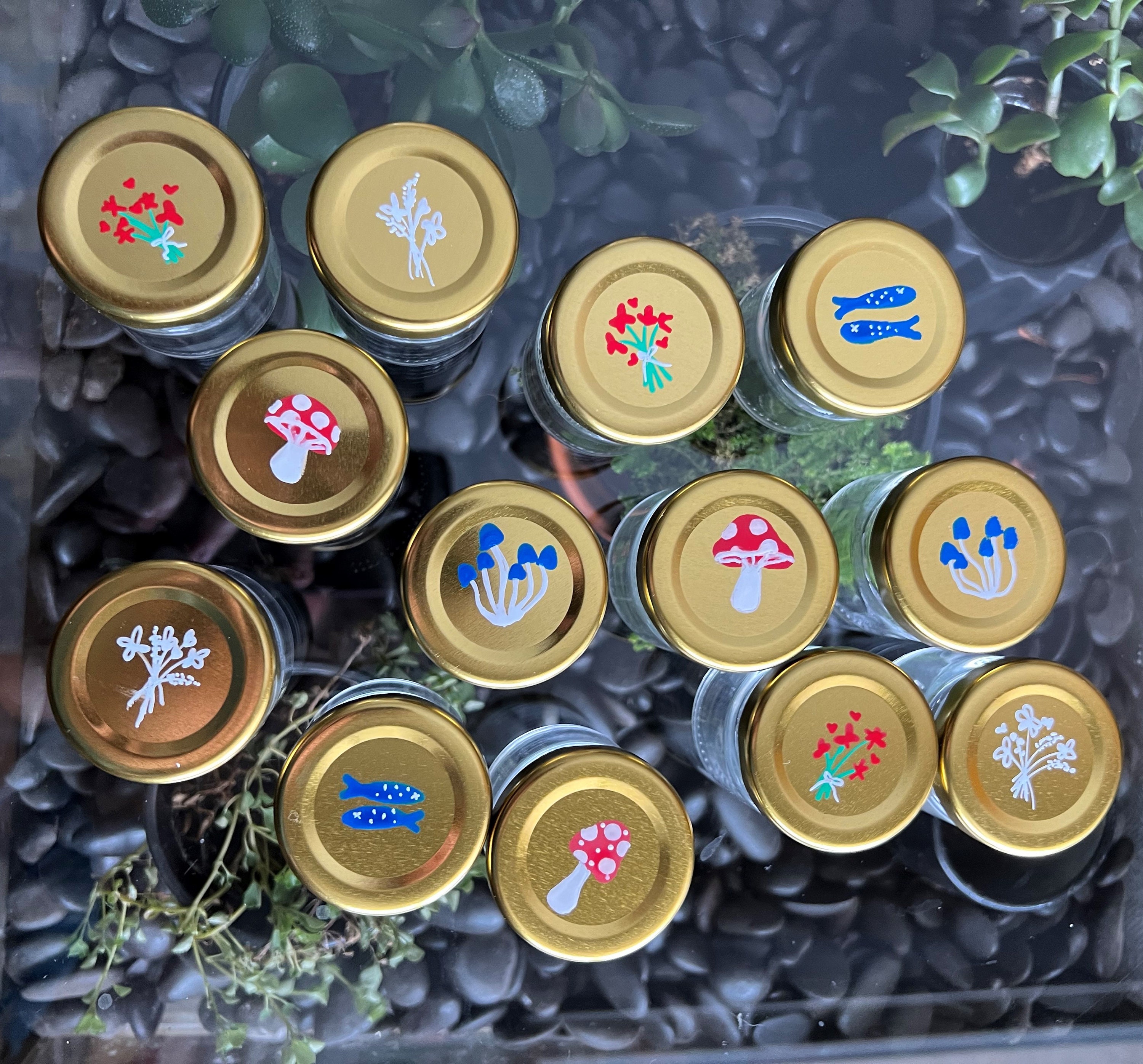 Mini Jar With Lid | Mini Paint Pot | Mini Travel Water Jar | Plein Air ...