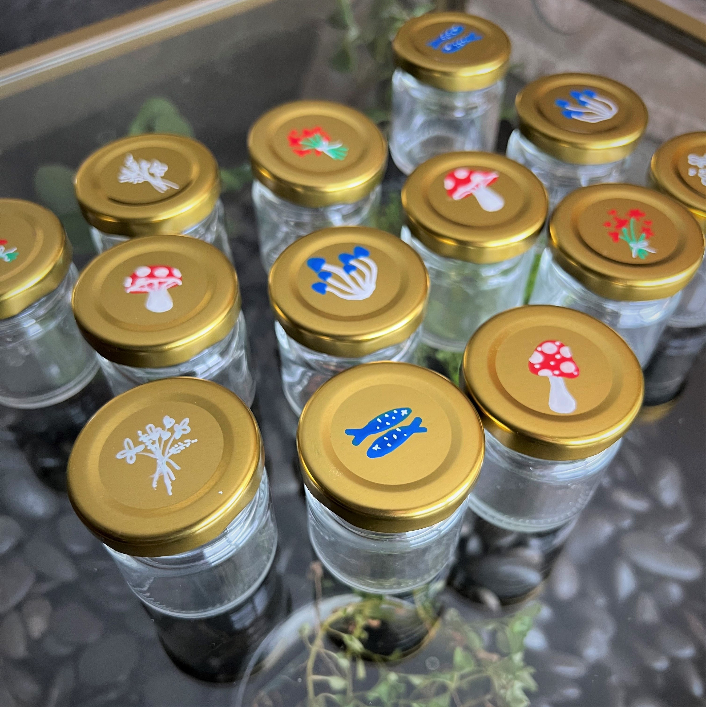 Mini Jar With Lid | Mini Paint Pot | Mini Travel Water Jar | Plein Air ...