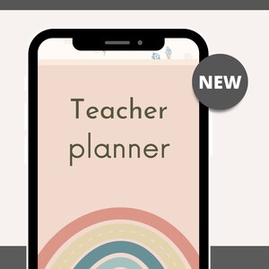 2024 Beginner Teacher Planner Editable Planner Canva Editable Diary for ...