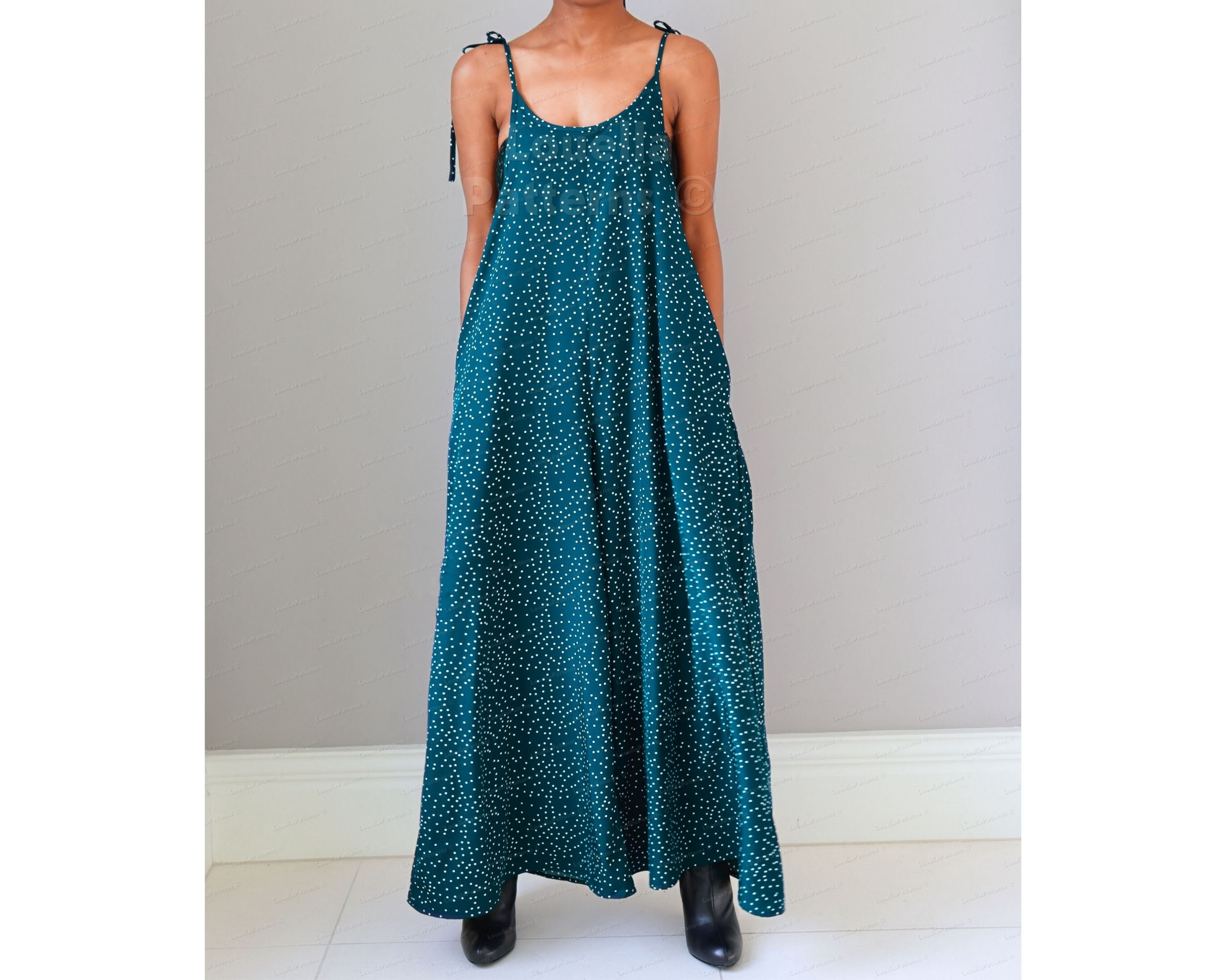 Beginner's Overalls Sewing Pattern for Women Beginner Friendly Women's ...