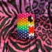 DOMO KUN Rainbow Rave Handmade Pony Bead Cuff Bracelet - Etsy