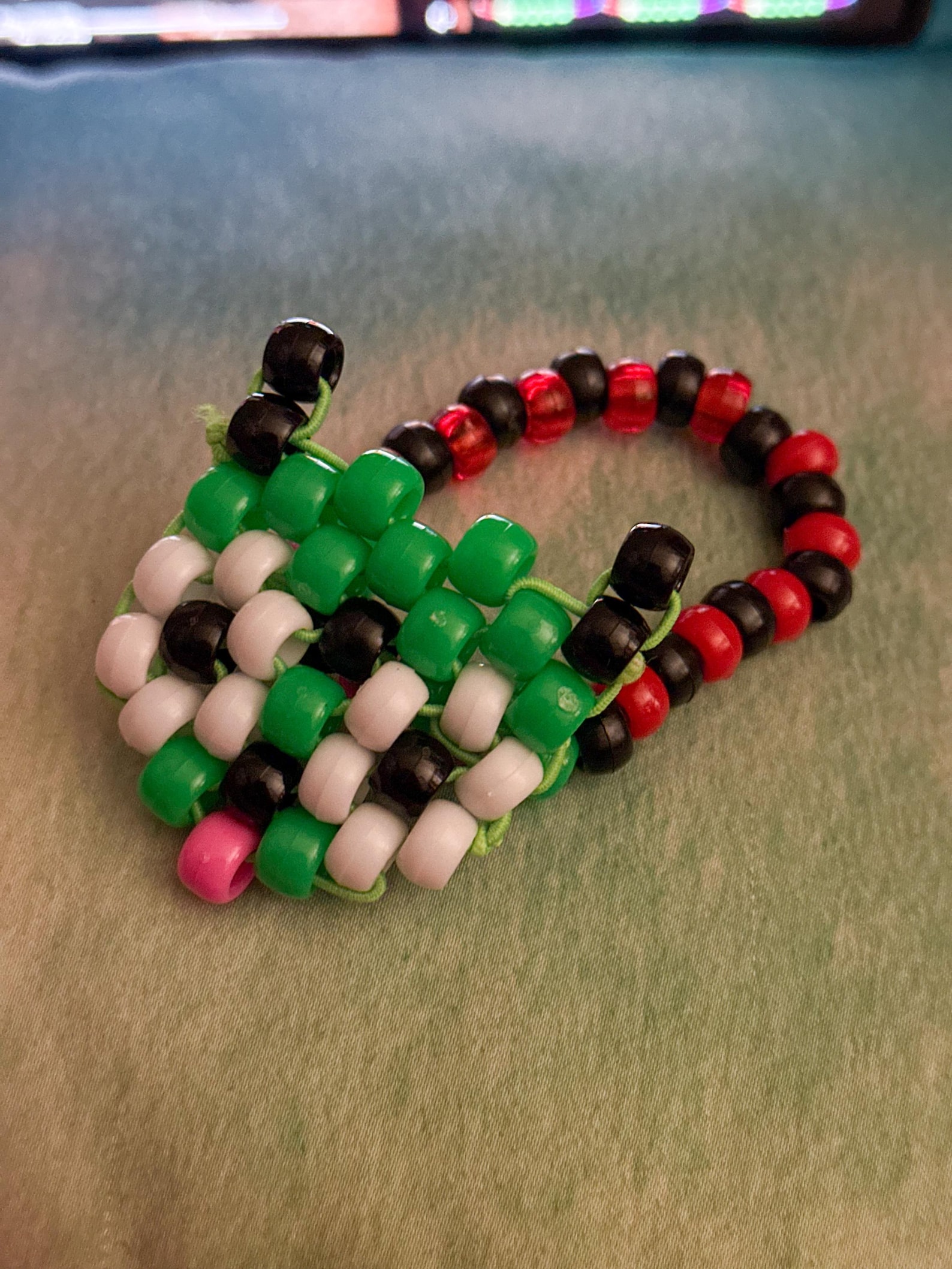 GIR Kandi Charm + Bracelet: Invader Zim Rave Jewelry - Etsy
