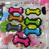 Perler Bead Bone Hairclip: Pixel Art Alligator Clip - Etsy Canada