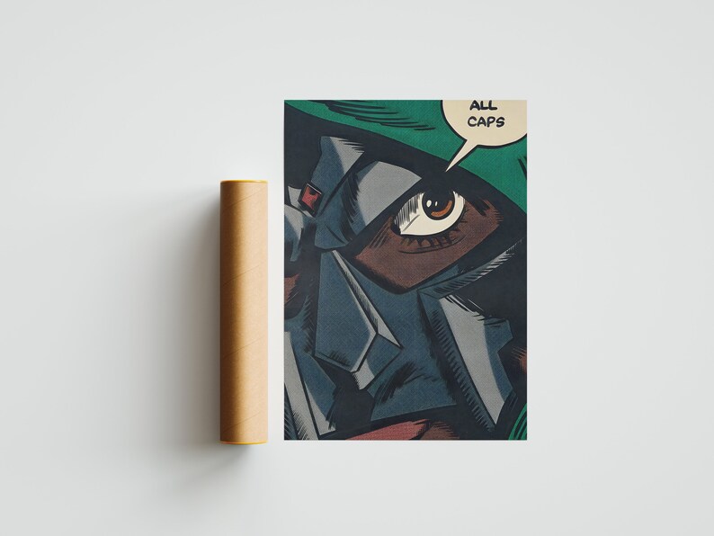 MF Doom Poster - Etsy UK