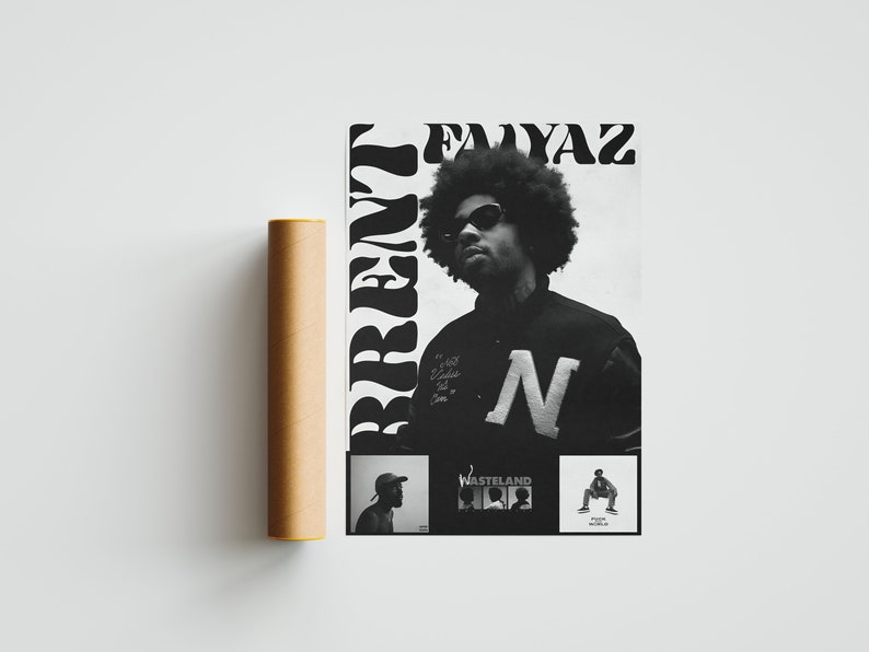 Brent Faiyaz Poster - Etsy
