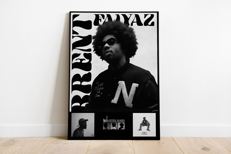 Brent Faiyaz Poster - Etsy