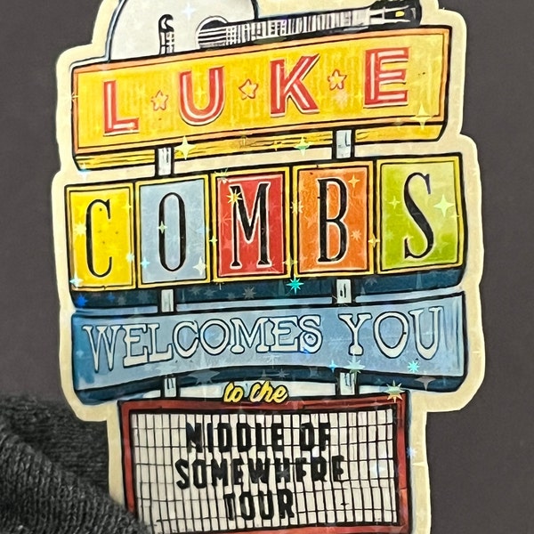 Luke Combs Stickers - Etsy