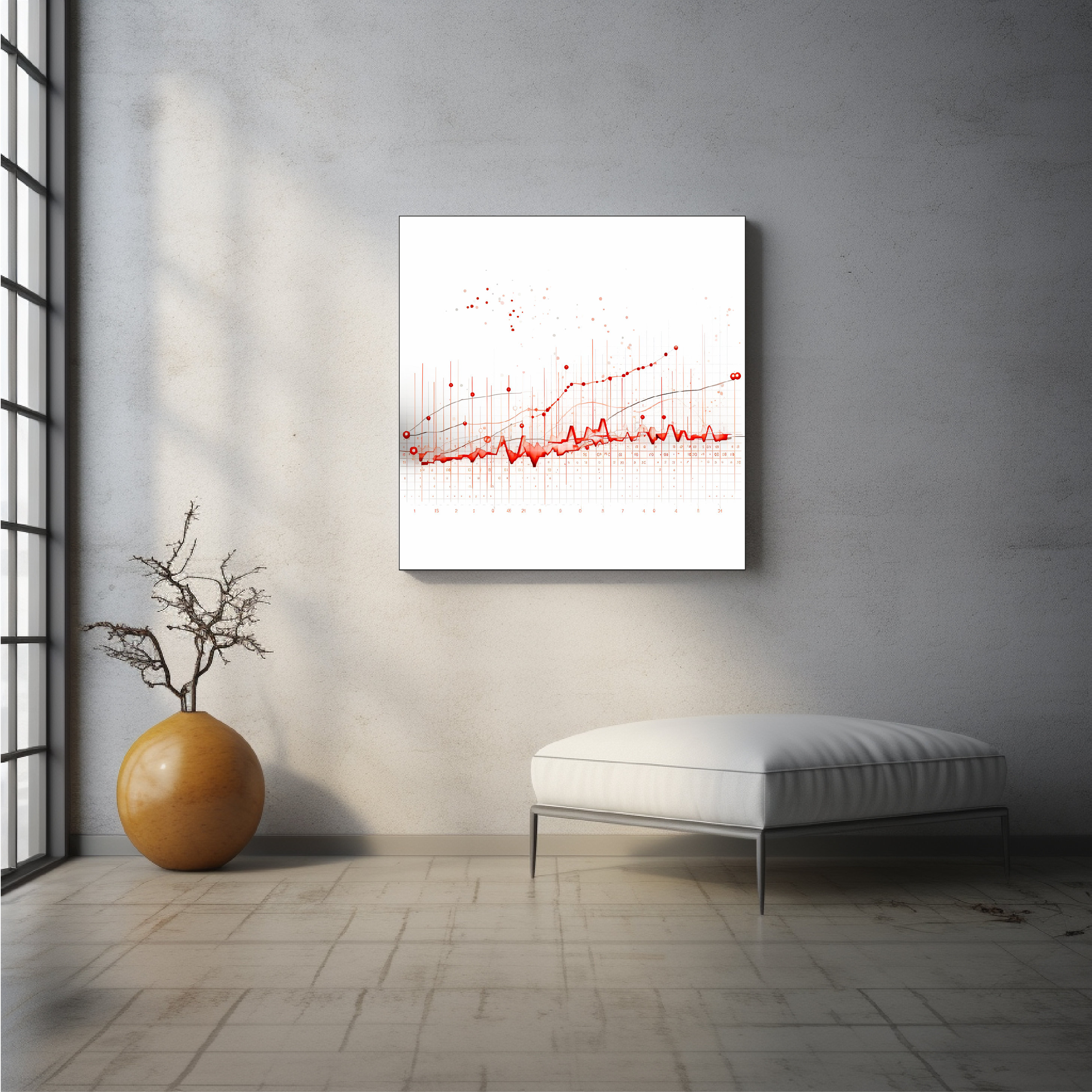 Chic Data Charts, Trendy Minimalist Charts, Stylish Wall Art, Data ...