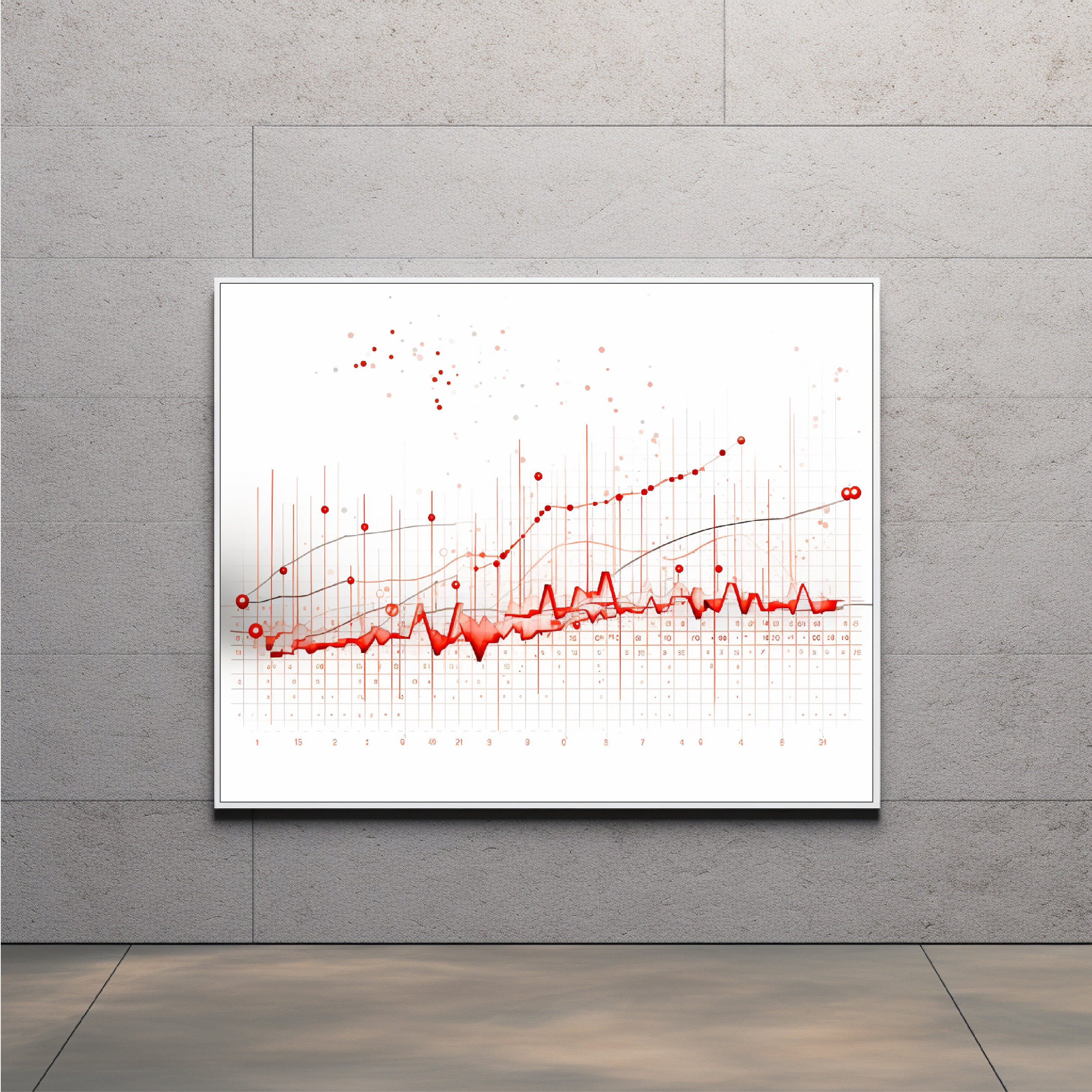 Chic Data Charts, Trendy Minimalist Charts, Stylish Wall Art, Data ...