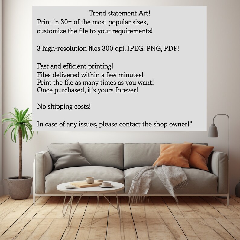 Chic Data Charts, Trendy Minimalist Charts, Stylish Wall Art, Data ...