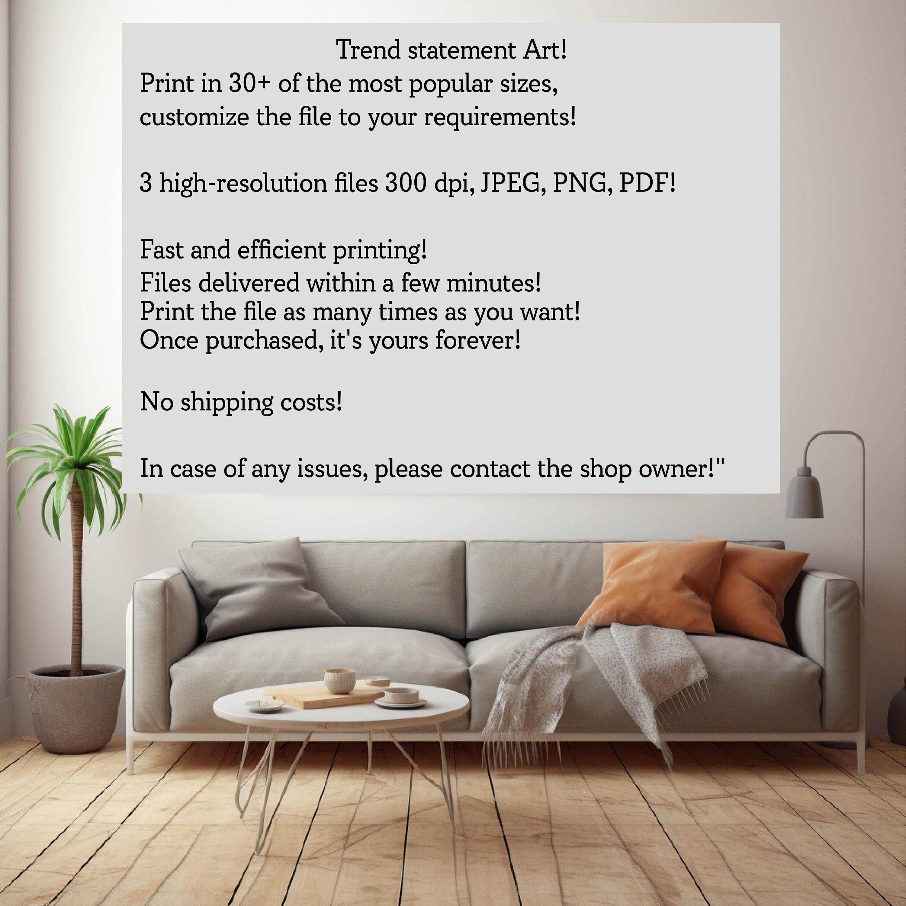 Chic Data Charts, Trendy Minimalist Charts, Stylish Wall Art, Data ...