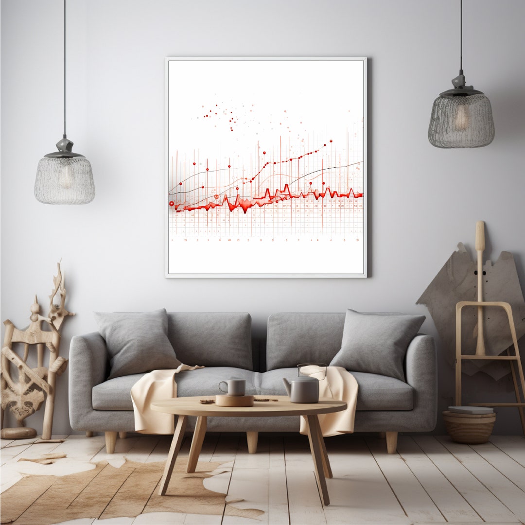 Chic Data Charts, Trendy Minimalist Charts, Stylish Wall Art, Data ...
