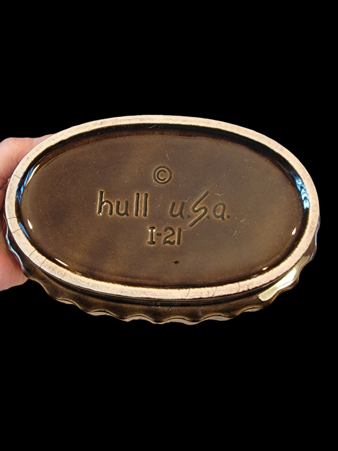 Vintage Hull Art Pottery Bowl I-21 - Etsy