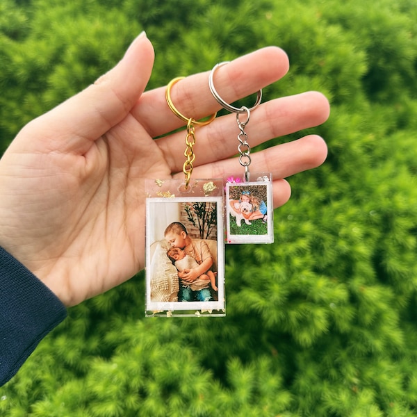 Mini Polaroid Keychain - Etsy