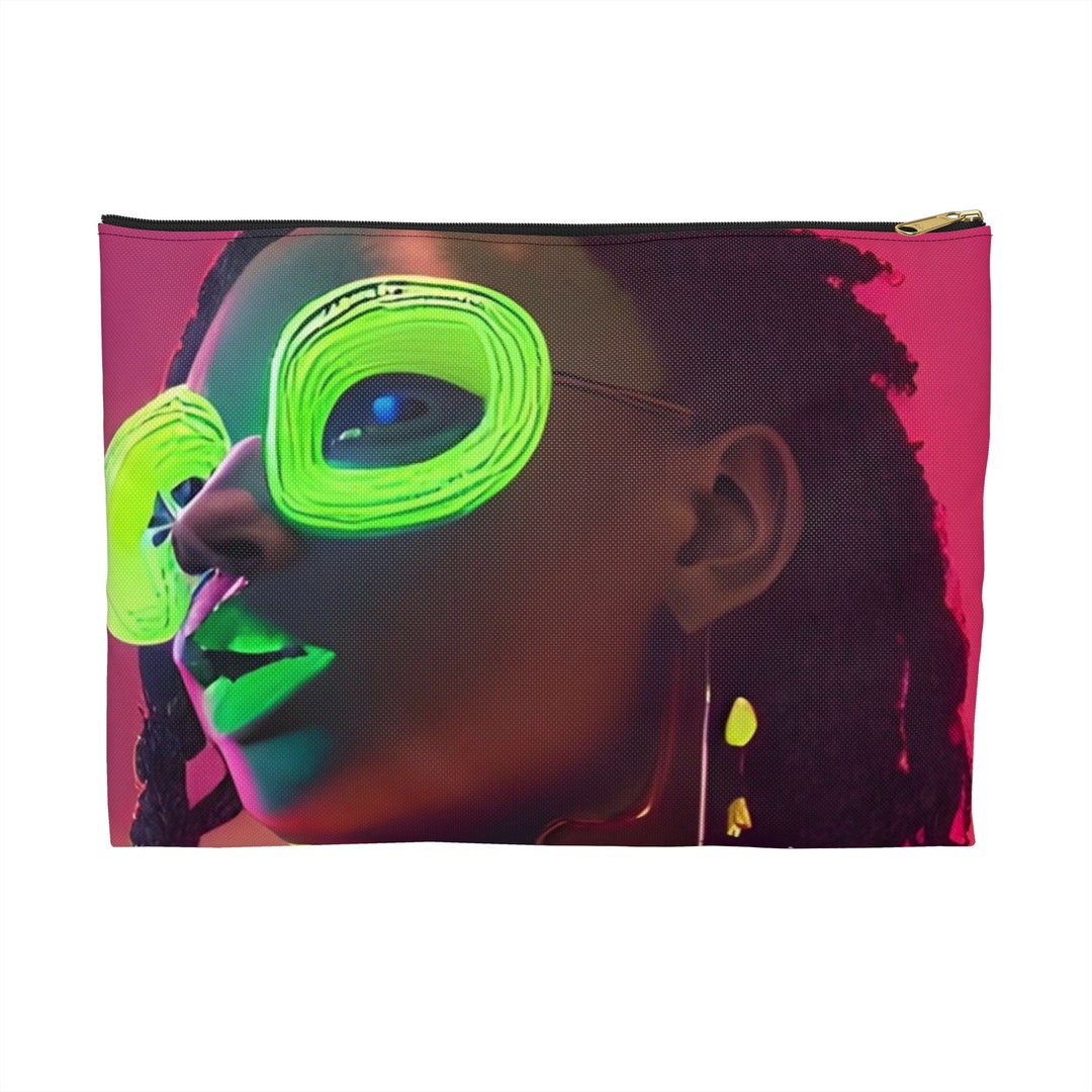 Cyberpunk Stoner Chick Accessory Pouch - Etsy