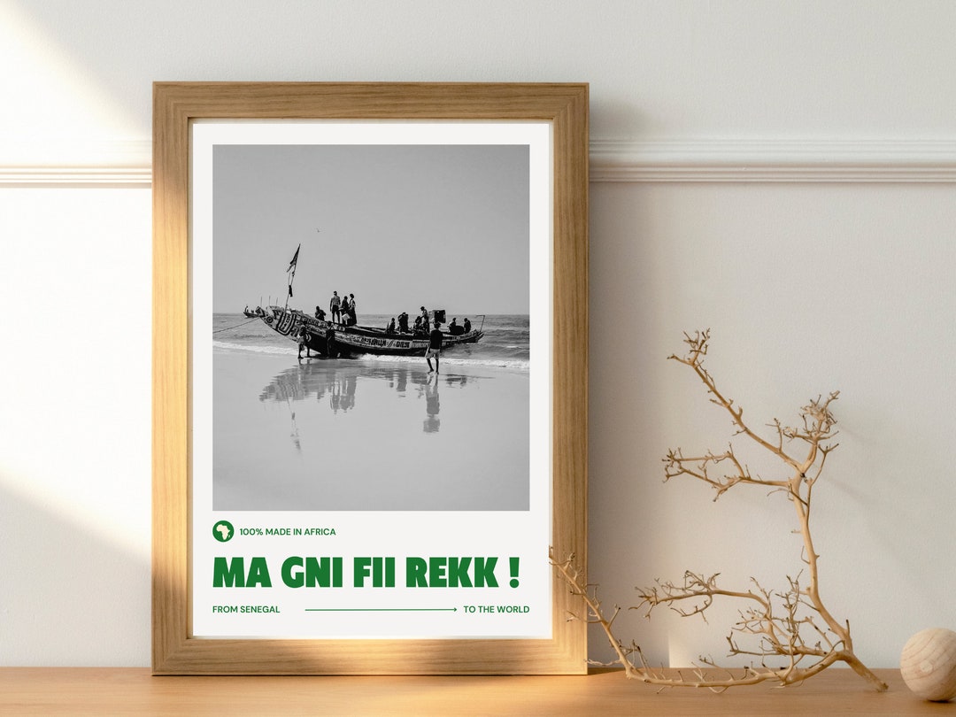 Senegal Printable Poster Customizable Digital Wall Art - Etsy