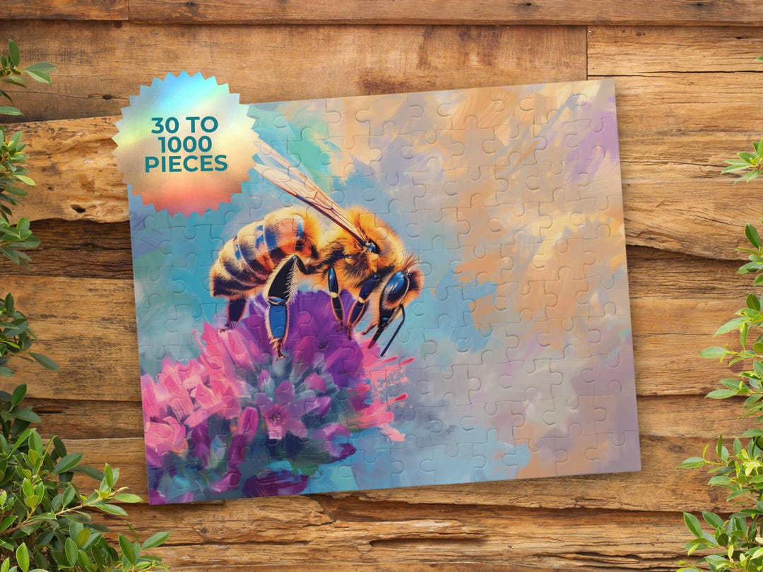 Honey Bee Puzzle Nature Study Homeschool Unit Study Activity Idea Kids ...