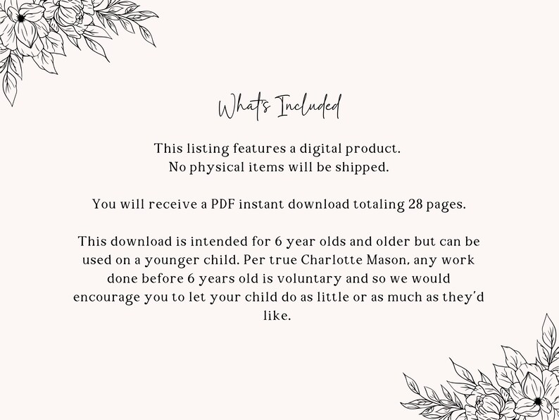 Handwriting Practice Sheet for Kids Charlotte Mason Uppercase Lowercase ...