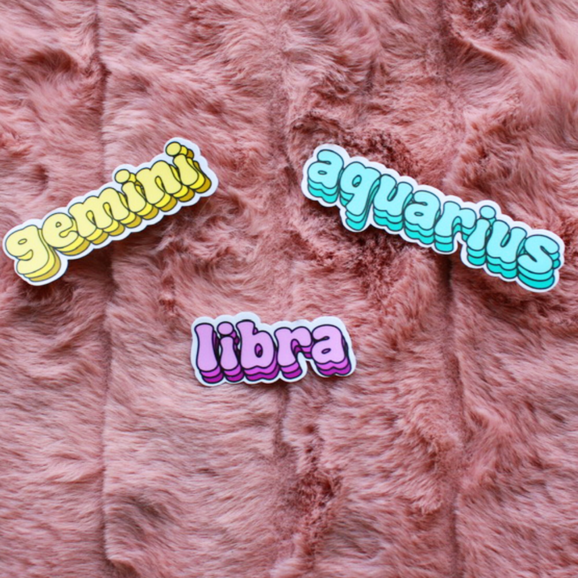 Cute Astrology Stickers || Zodiac Sign for Phone Case, Laptop ...