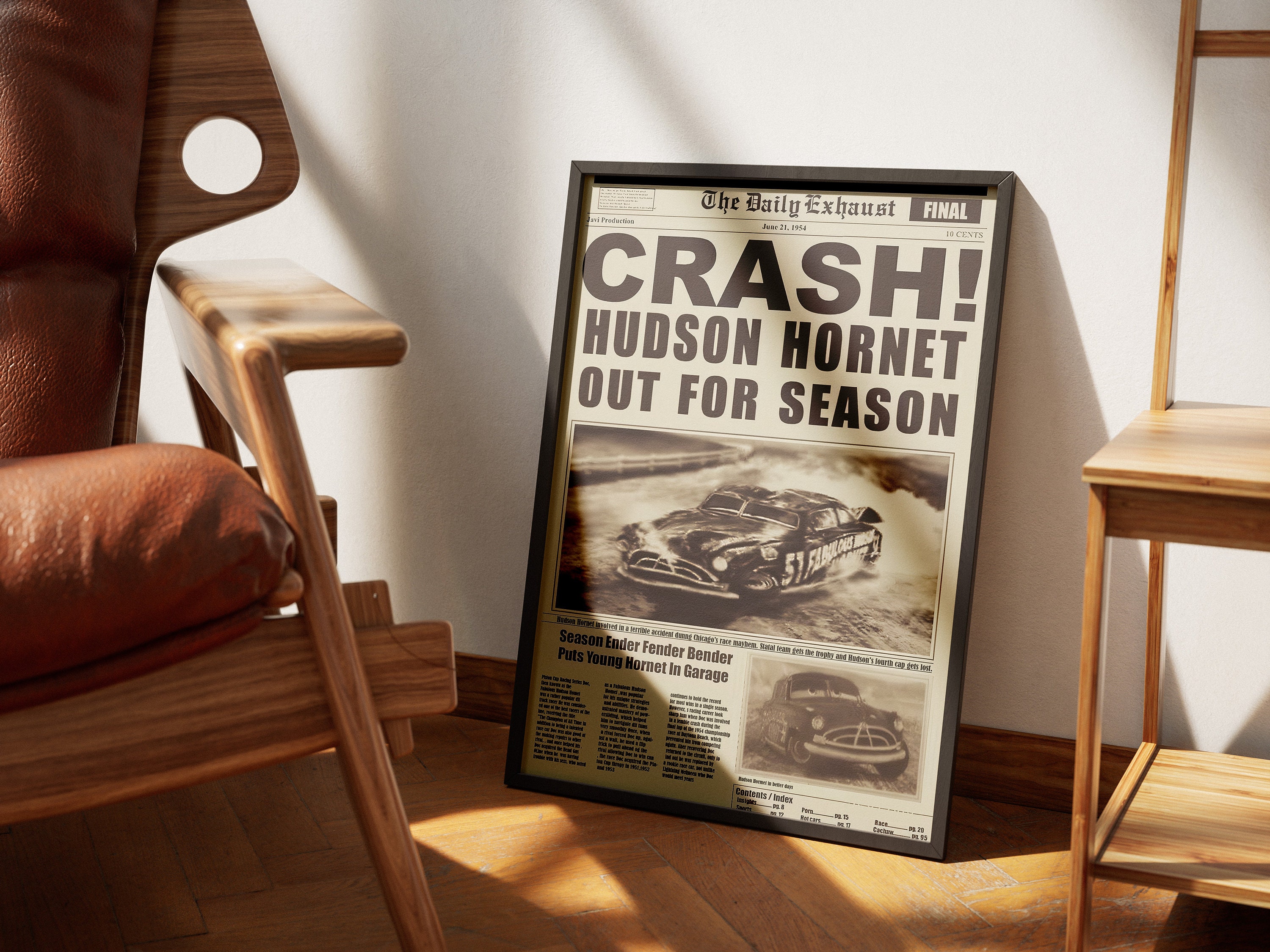 Cars Movie Poster Lightning Mcqueen Radiator Springs Poster Mcqueen ...