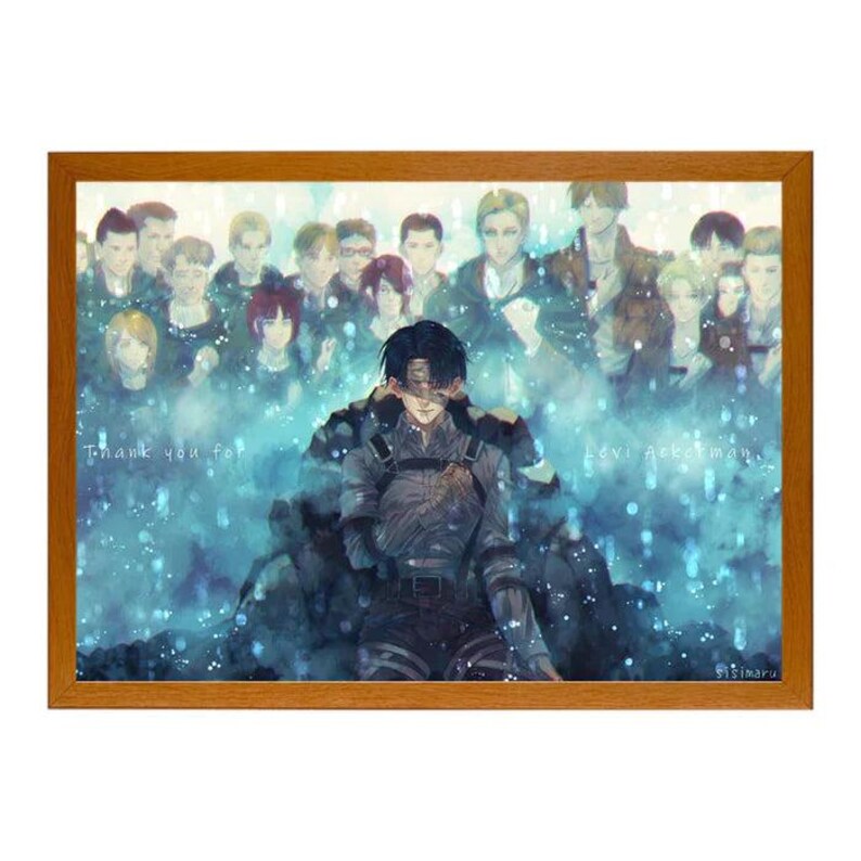 Anime Light Frame Anime Lighting Painting Box Painting Decor Night ...
