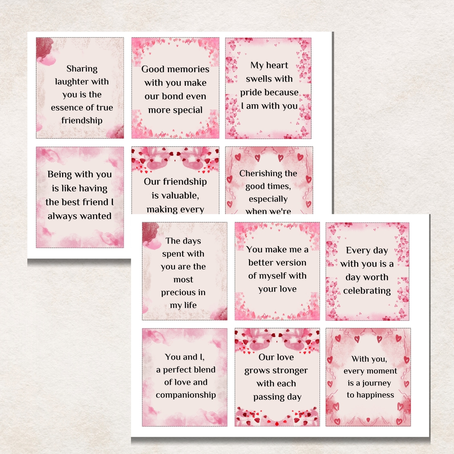 Valentine's Day Cards - Romantic Greetings for Loved Ones - Handmade ...