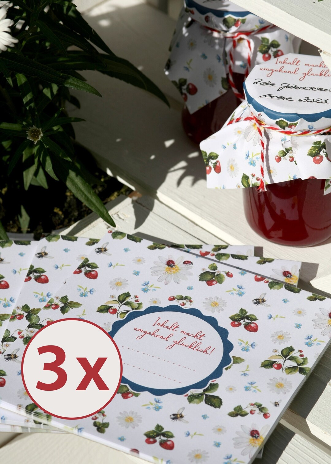 Jam Doily Jam Lid Label Notepad Notepad - Etsy