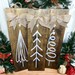 Wood Christmas Tree Sign - Etsy