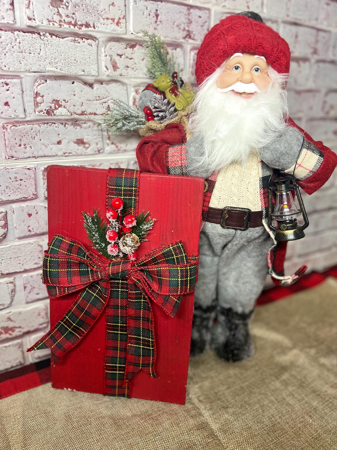 Wood Faux Christmas Presents (mini) Decor Farmhouse - Etsy