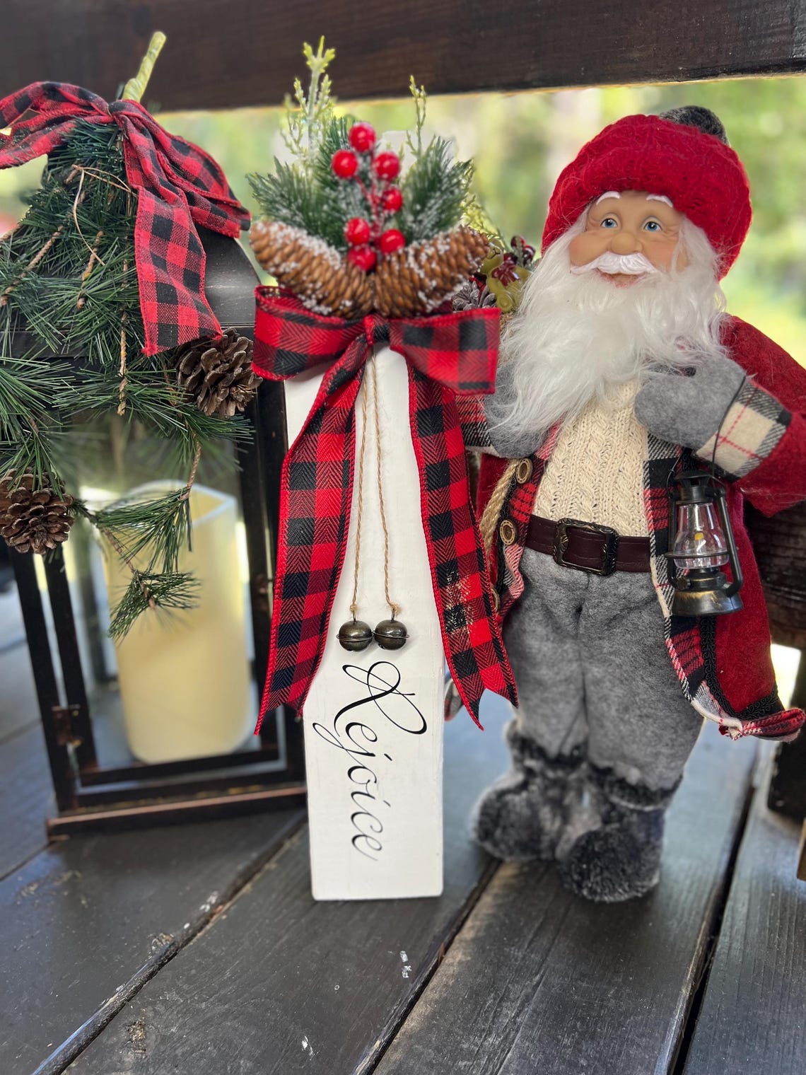 Wood Block Christmas Decor - Etsy