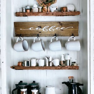 Coffee Cup Hanger Sign - Etsy