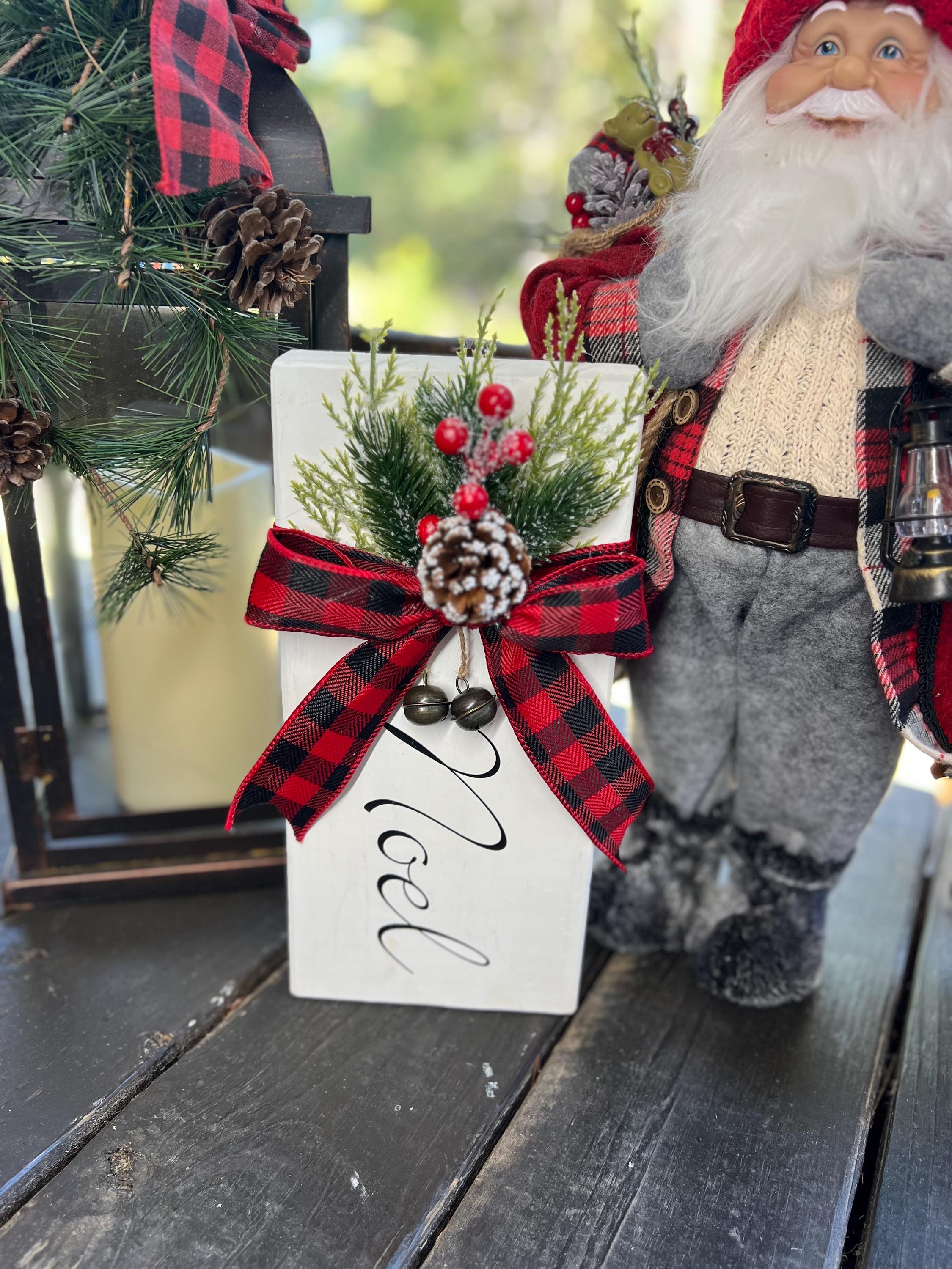 Wood Block Christmas Decor - Etsy