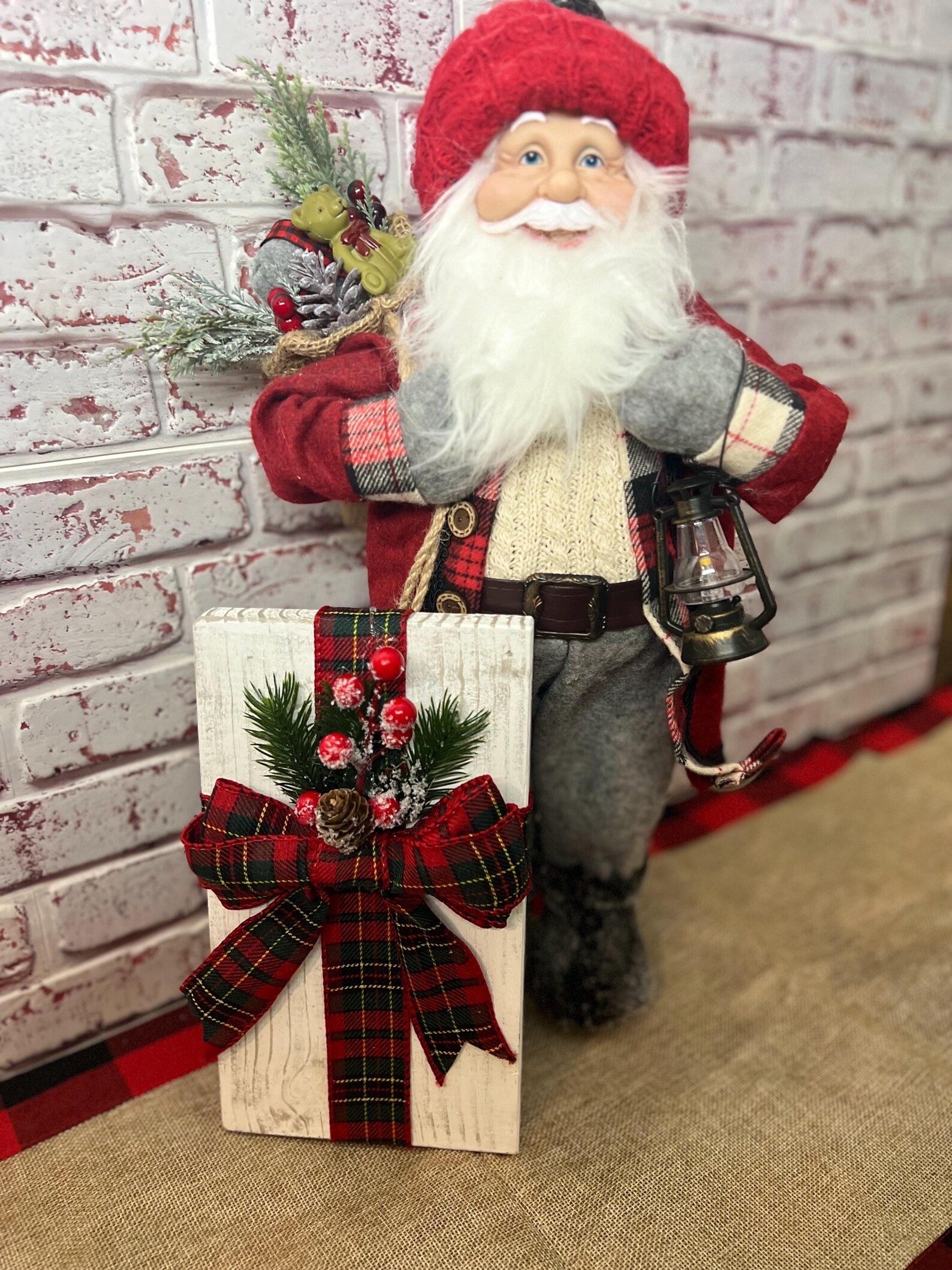 Wood Faux Christmas Presents (mini) Decor Farmhouse - Etsy