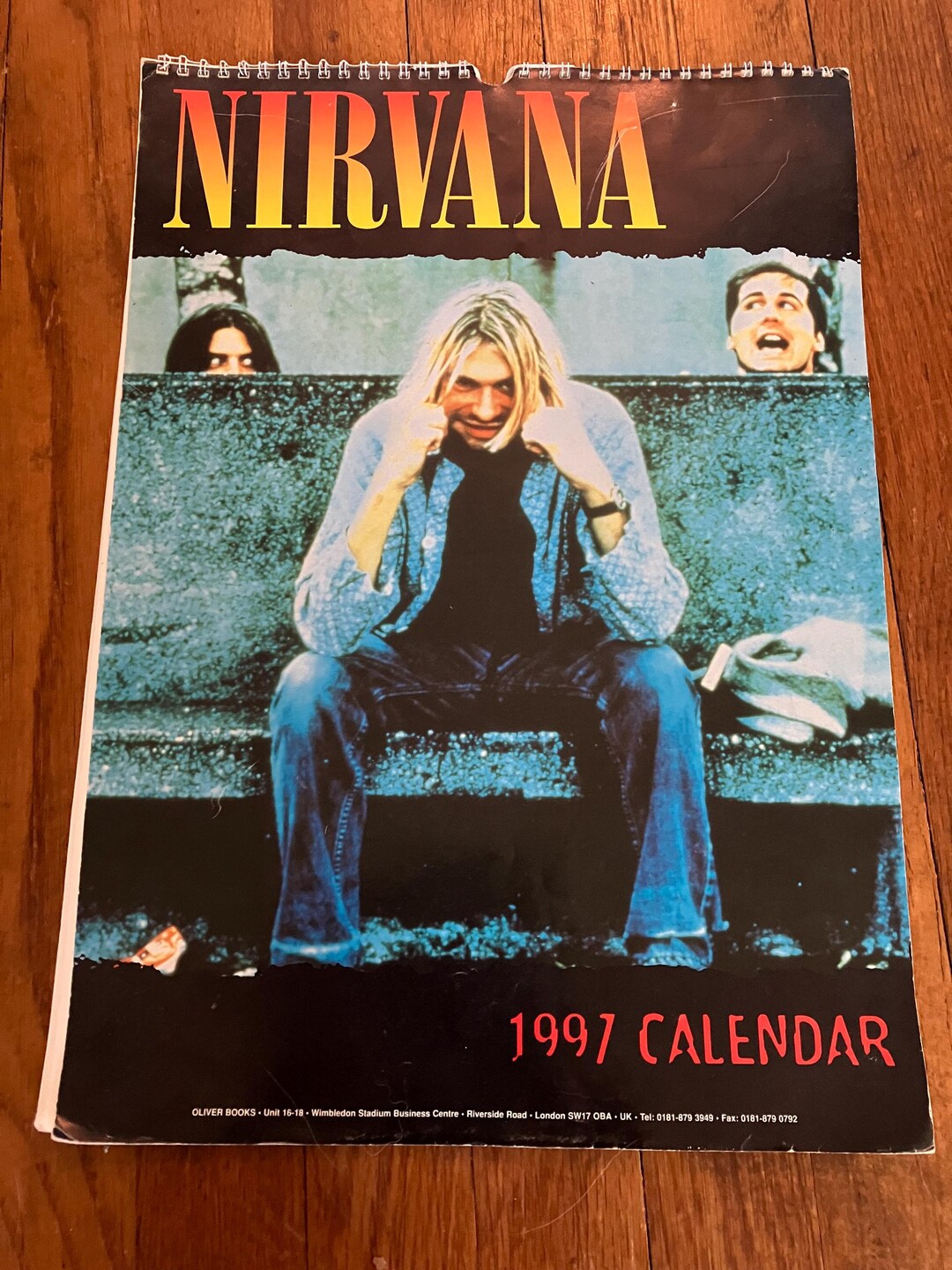 Vintage 1997 Original Nirvana Wall Calendar in Great Condition - Etsy