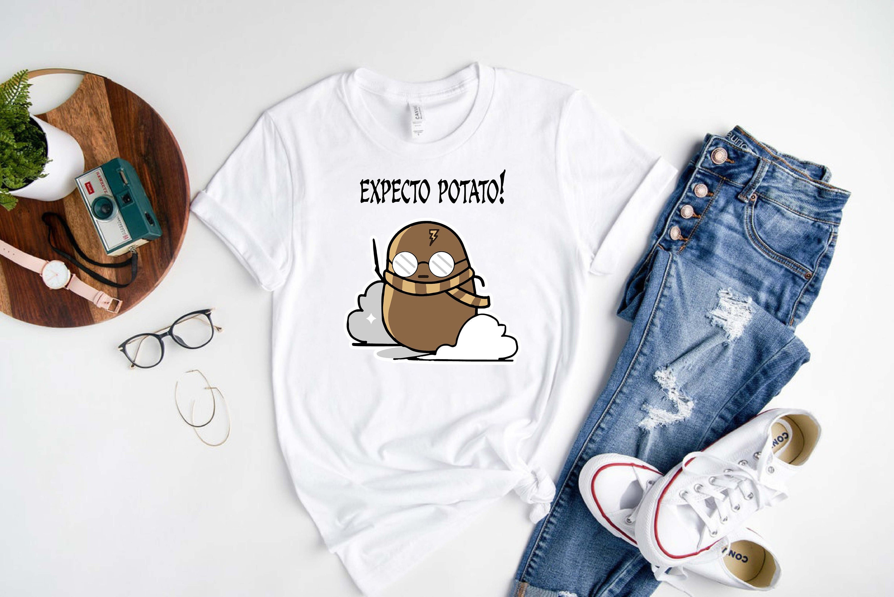 Funny Expecto Potato Shirt, Wizard World T-shirt, Funny Magic Gift ...