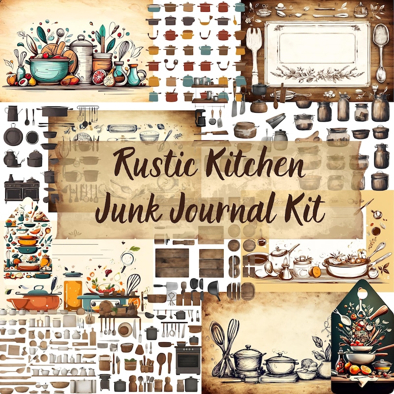Cooking Junk Journal - Etsy