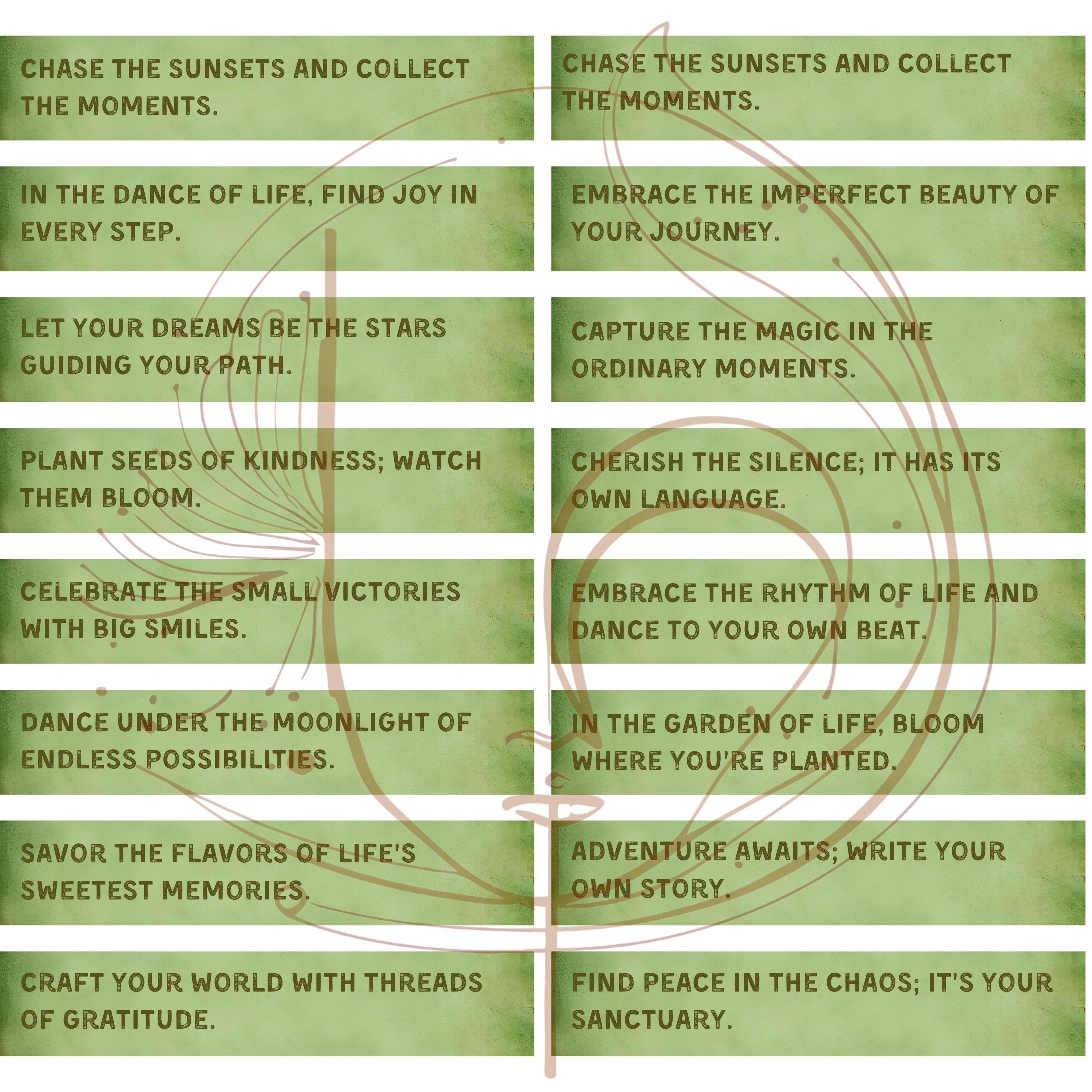 Journal Words, Inspirational Quotes, Printable Ephemera Vintage Labels ...