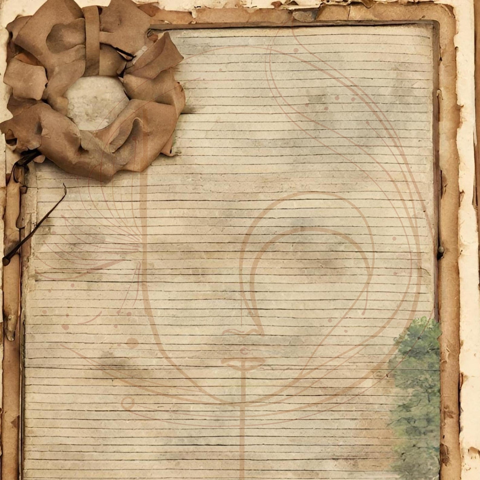 RUSTIC Farm JUNK JOURNAL Kit, Grateful, Neutral, Fall, Journal ...