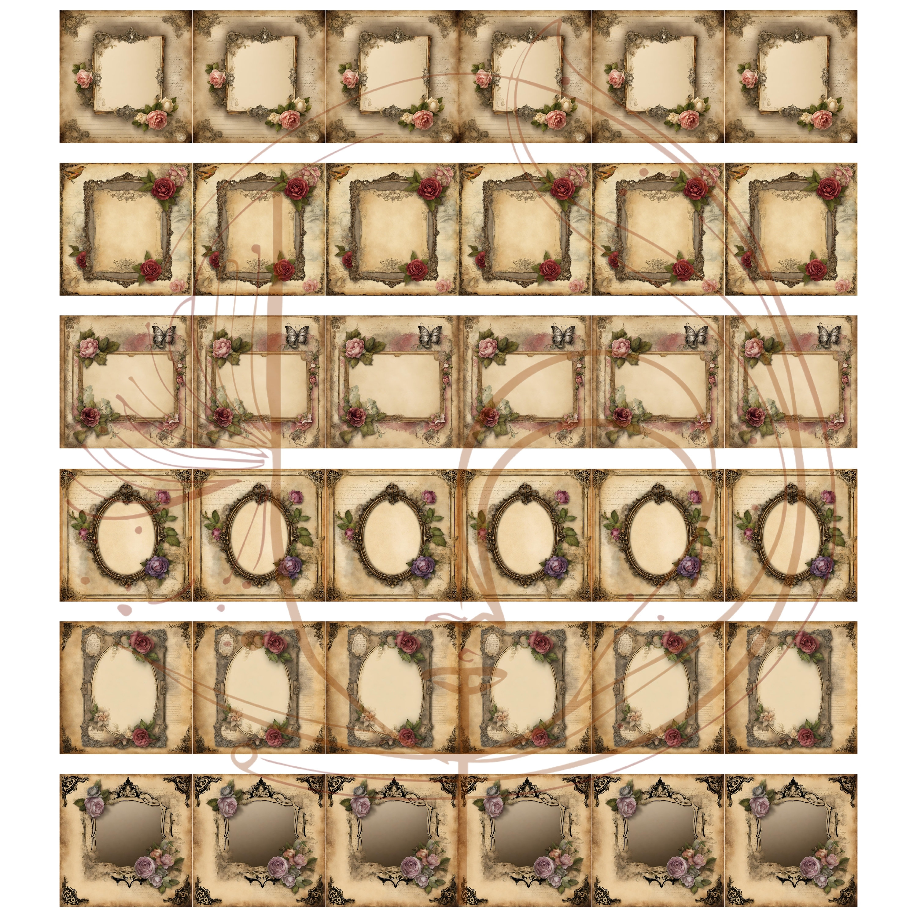 Victorian Mini Book, Printable, Miniature, Junk Journal Kit, Victorian ...