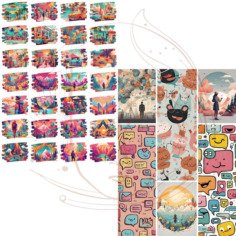 Junk Journal Kit 2024 Vision Board Kit Printable, Vision Board With ...